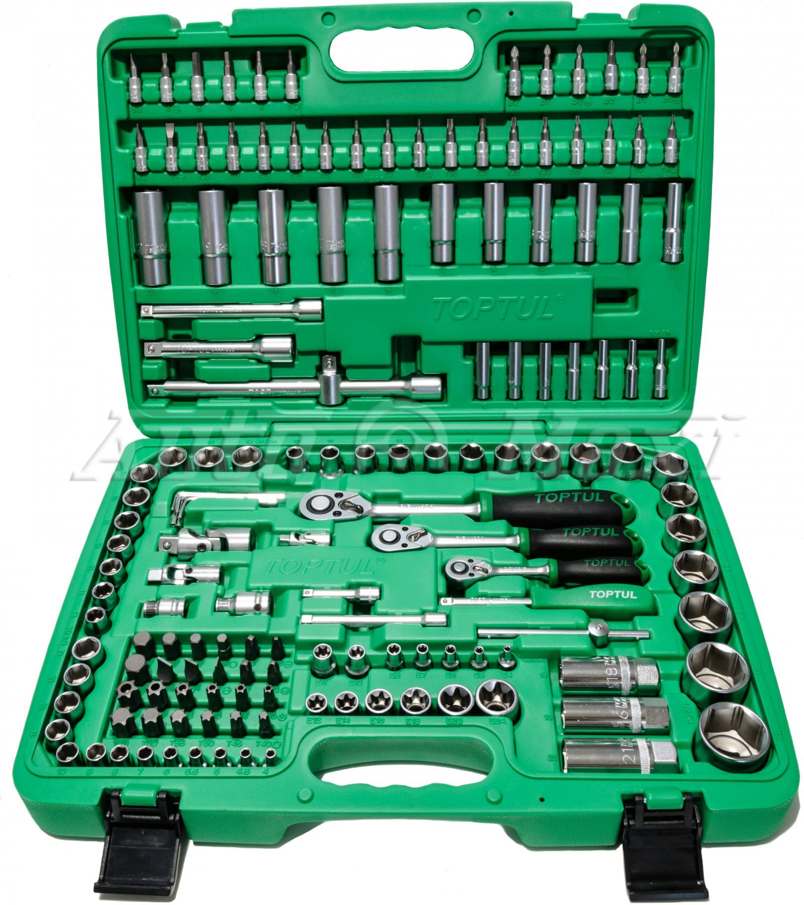 ΣΥΛΛΟΓΗ ΠΛΑΣΤΙΚΗ 'ΠΛΗΡΗΣ' (1/4'+ 3/8'+ 1/2') 151 Pcs » Tecnopneumatic Α.Ε